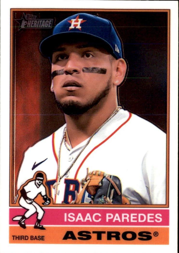 2025 Topps Heritage - Isaac Paredes #8 Chrome for sale online | eBay