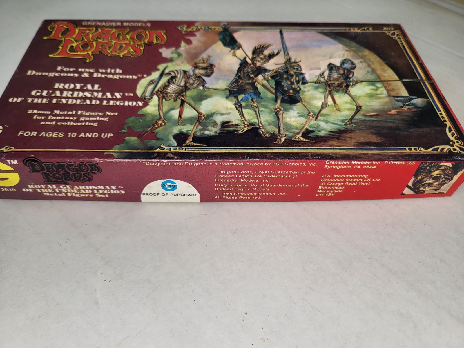 Grenadier Dragon Lords Royal Guardsmen of the Undead Legion, Metal ...