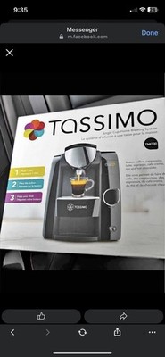 Bosch Tassimo T55 Coffee Maker Black TAS5542UC Single Serve Machine ...