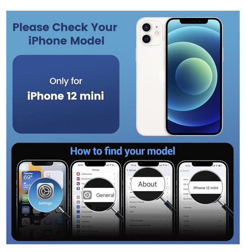 iPhone 12 Mini Clear Case 5.4 Inch | eBay