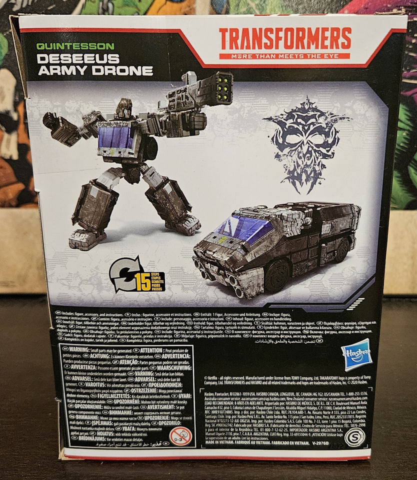 Deseeus Army Drone Quintesson Transformers War for Cybertron Trilogy ...