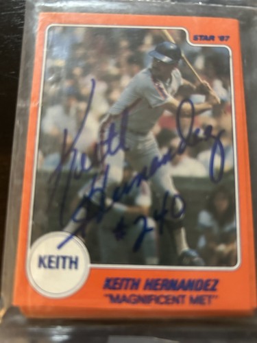 Keith Hernandez , Autographed Star Company Set Sealed | eBay