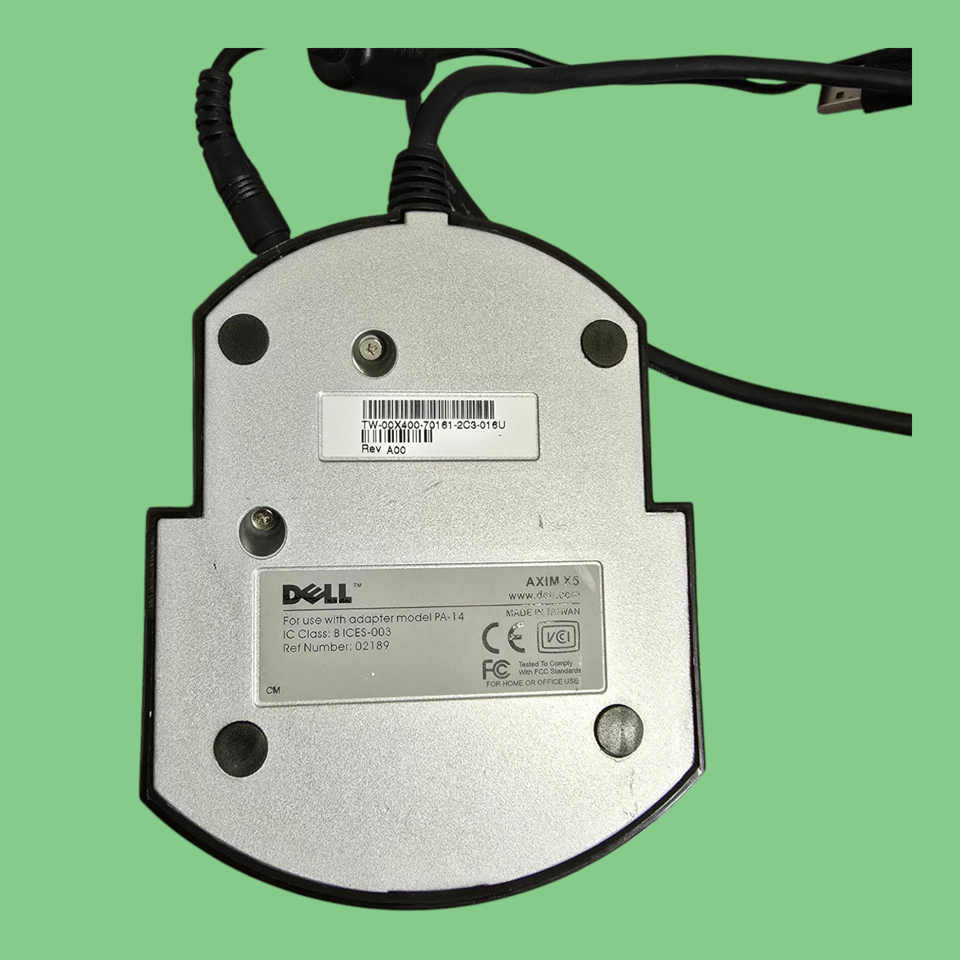 TESTED & WORKING! Dell Axim X5 Pocket PC 2002 HC01U w/ Charging Cradle ...