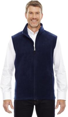 Ash City - Core 365 Men's Journey Fleece Vest XL CLASSIC NAVY | eBay