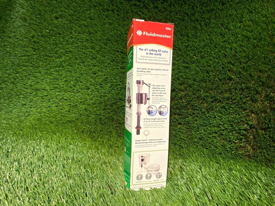 400a Universal Toilet Fill Valve Kit Easy to Install, Fix Noisy Slow ...