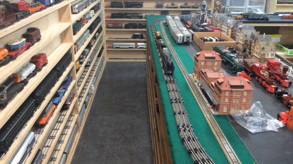 MARX 999 Steam Engine and 4 Freight Car Tin Toy Set 0 scale | eBay