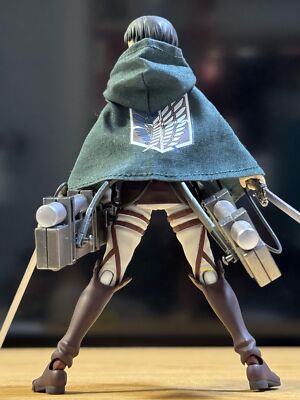 1/12 Dark Green Cape for Figma/SHF 6" Attack On Titan Figure (No Figure ...