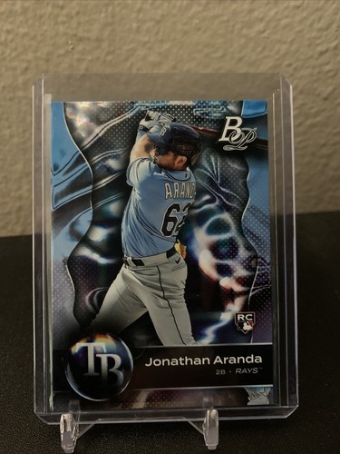 2023 Bowman Platinum #80 Jonathan Aranda RC Tampa Bay Rays Rookie | eBay