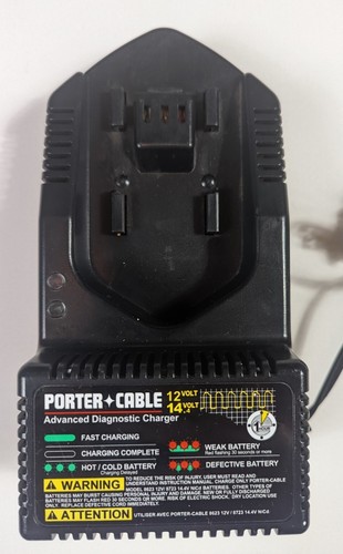 Porter Cable 12V-14.4V Fast 1-Hour Battery Charger 8604 For Batteries ...