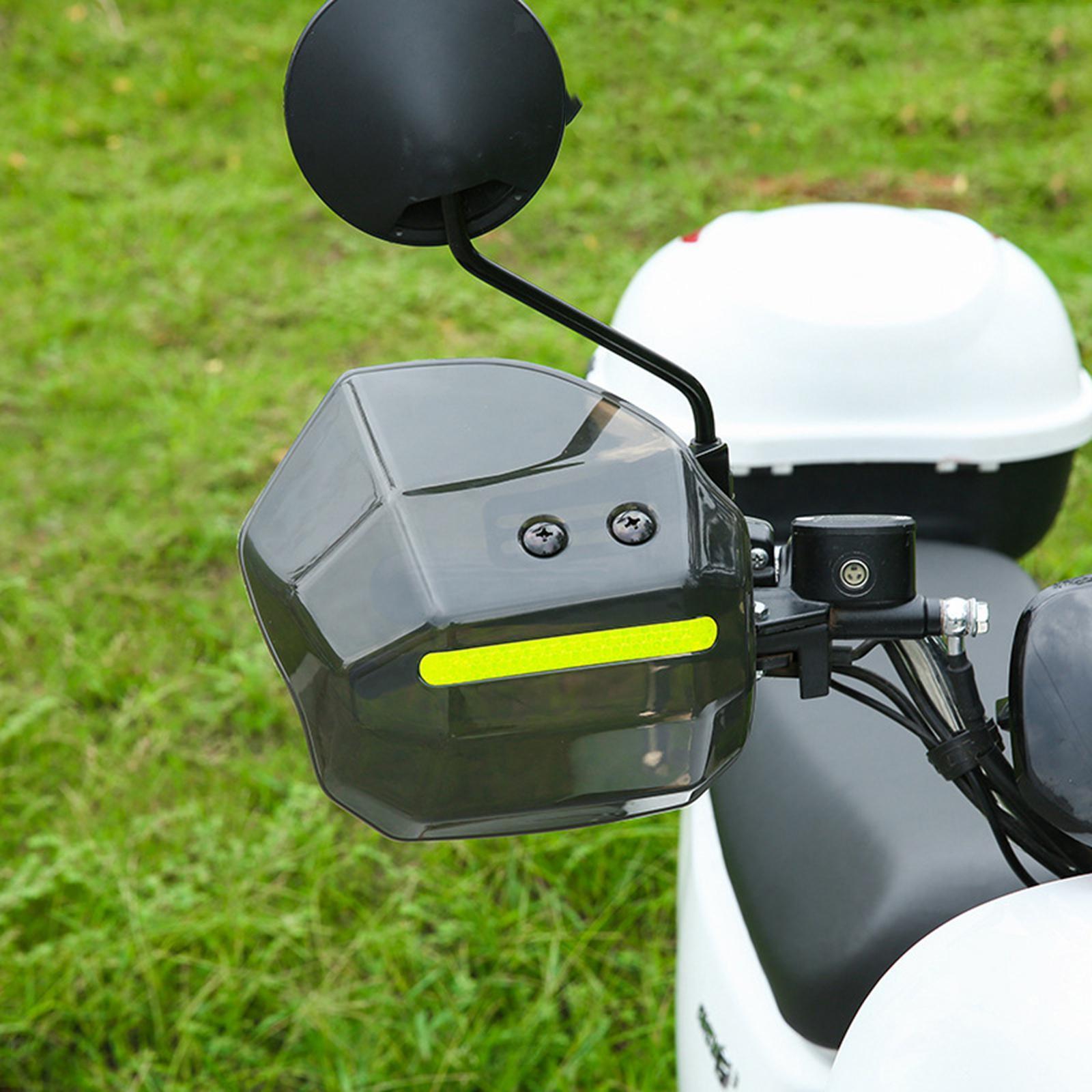 2x Motorcycle Handguards Hand Guards Durable Sturdy Handle Protector | eBay