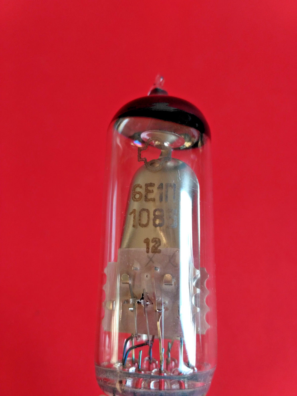 6E1P 6Е1П a-g EM80 6BR5 Magic eye tube reflector lamp vintage ussr NEW ...