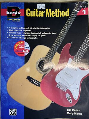 Basix Guitar Method, Bk 1: Book & Enhanced CD by Morton Manus ...