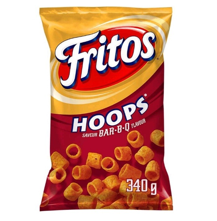 4 Bags FRITOS HOOPS BAR-B-Q BBQ Corn Chips 340g / 12 oz Each | eBay