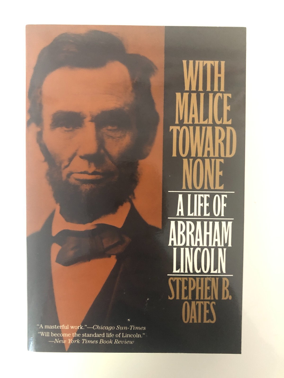 Malice Toward None Abraham Lincoln