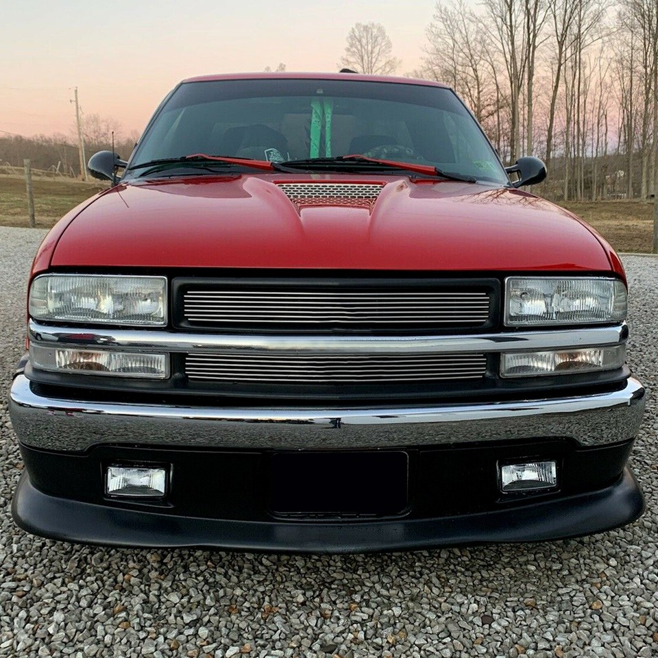 Front Bumper Chrome Steel For 1998-2004 Chevrolet S10 1998-2005 Blazer ...