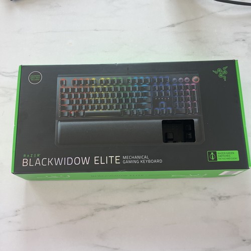 Razer BlackWidow Elite Mechanical Gaming Keyboard Razer Green Switch UK ...