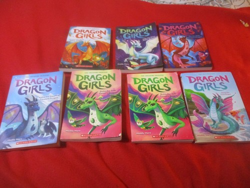 Dragon Girls Series Books Lot of 7 Paperbacks By Mandy Mara 1,2,4,5,6,6 ...