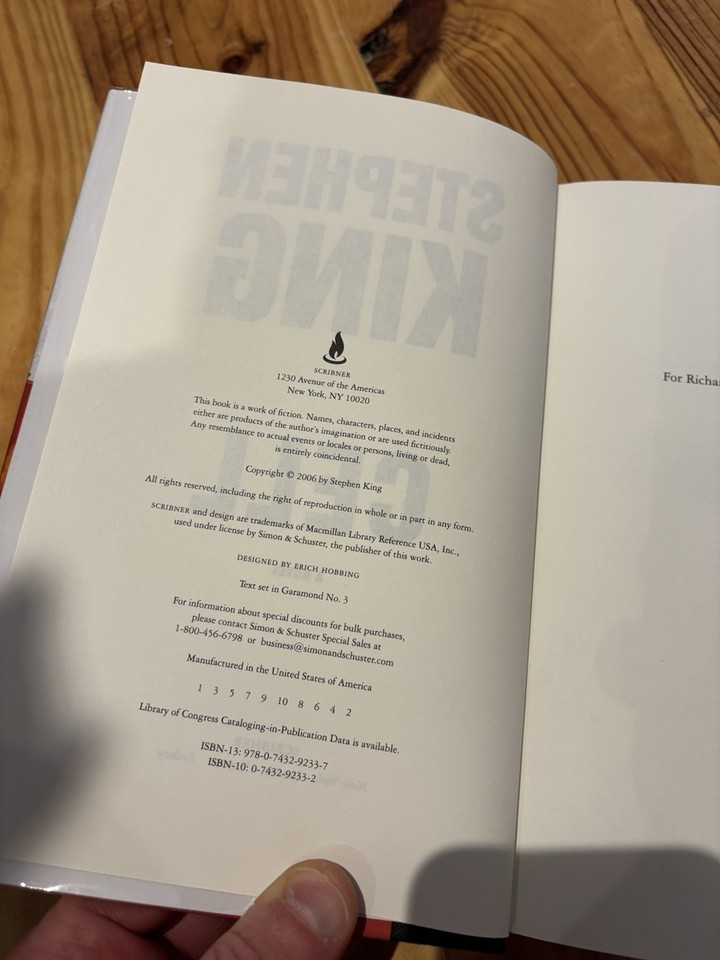 Cell : A Novel by Stephen King (2006, Hardcover). US First Edition ...