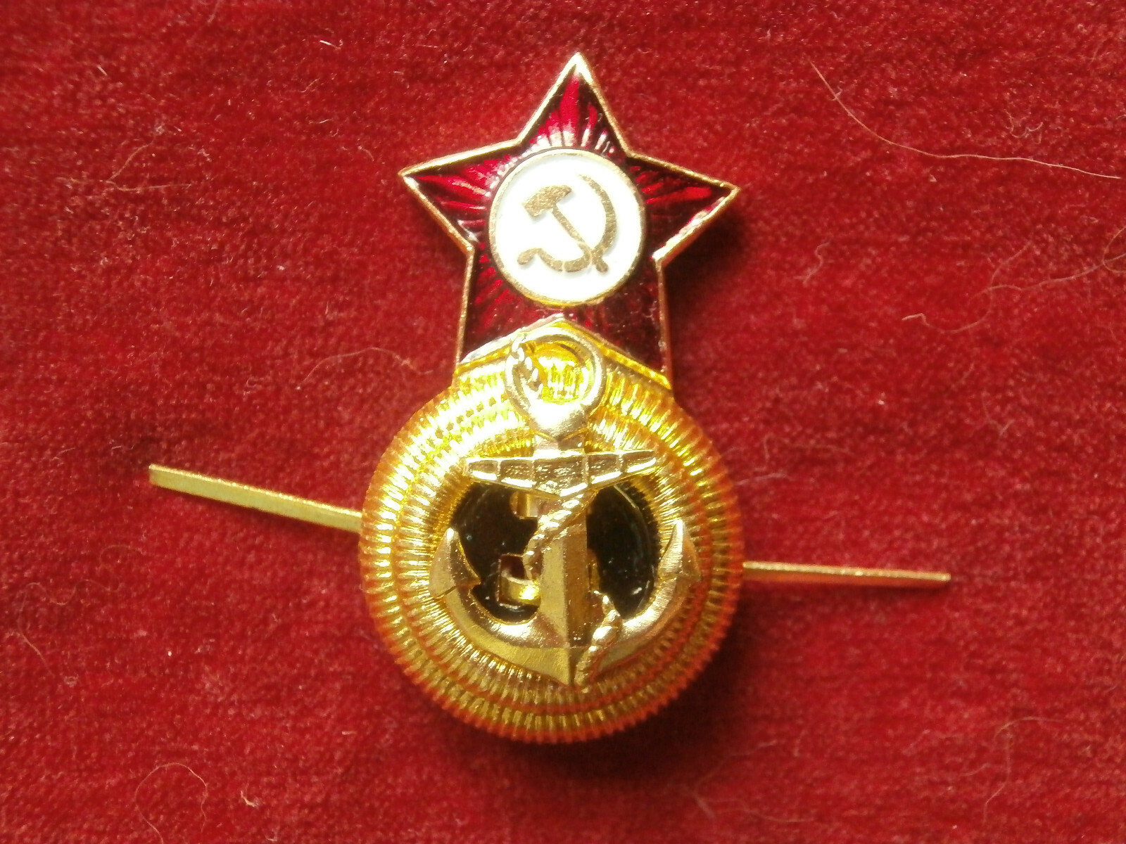 Soviet Russian cockade of the Admiral of the USSR Navy (1969-1991) | eBay