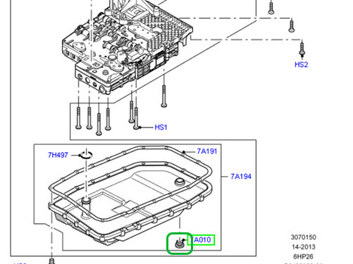GENUINE LAND ROVER DRAIN PLUG RANGE ROVER 06-12 LR4 LR3 SPORT NEW ...