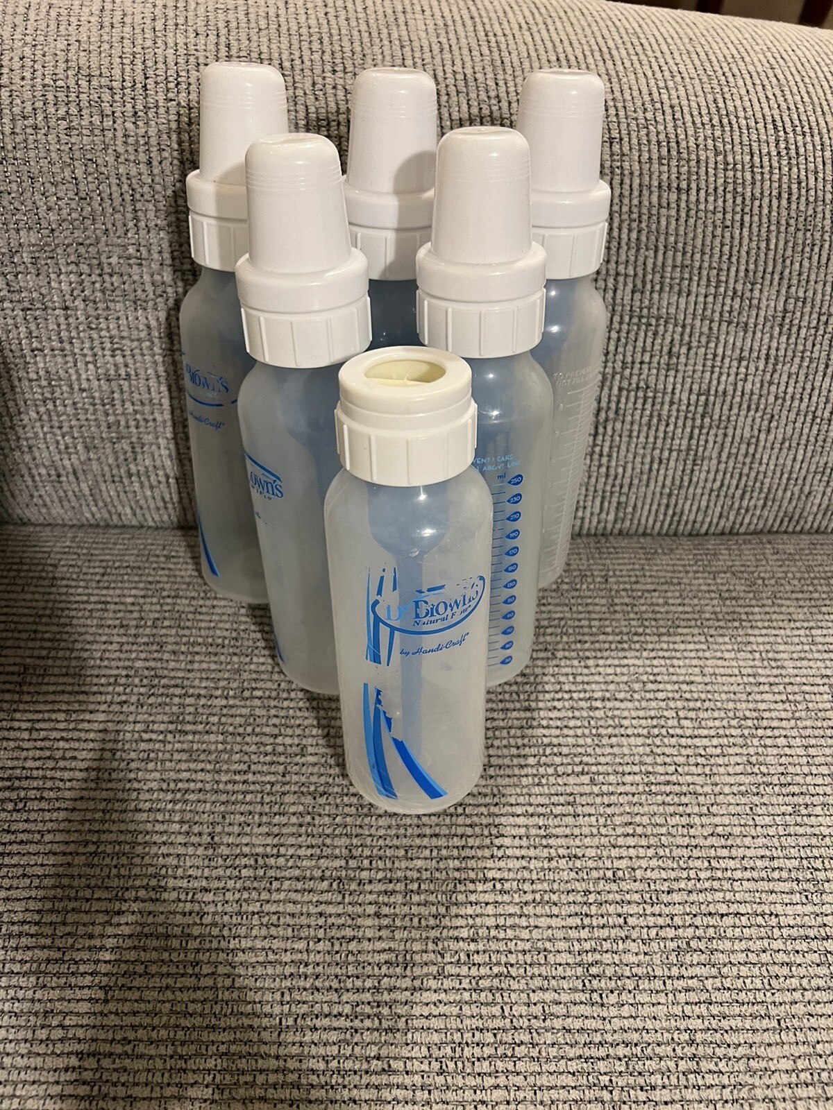 Dr. Brown's Natural Flow Bottles 8 oz - Lot Of 6 72239002803| eBay