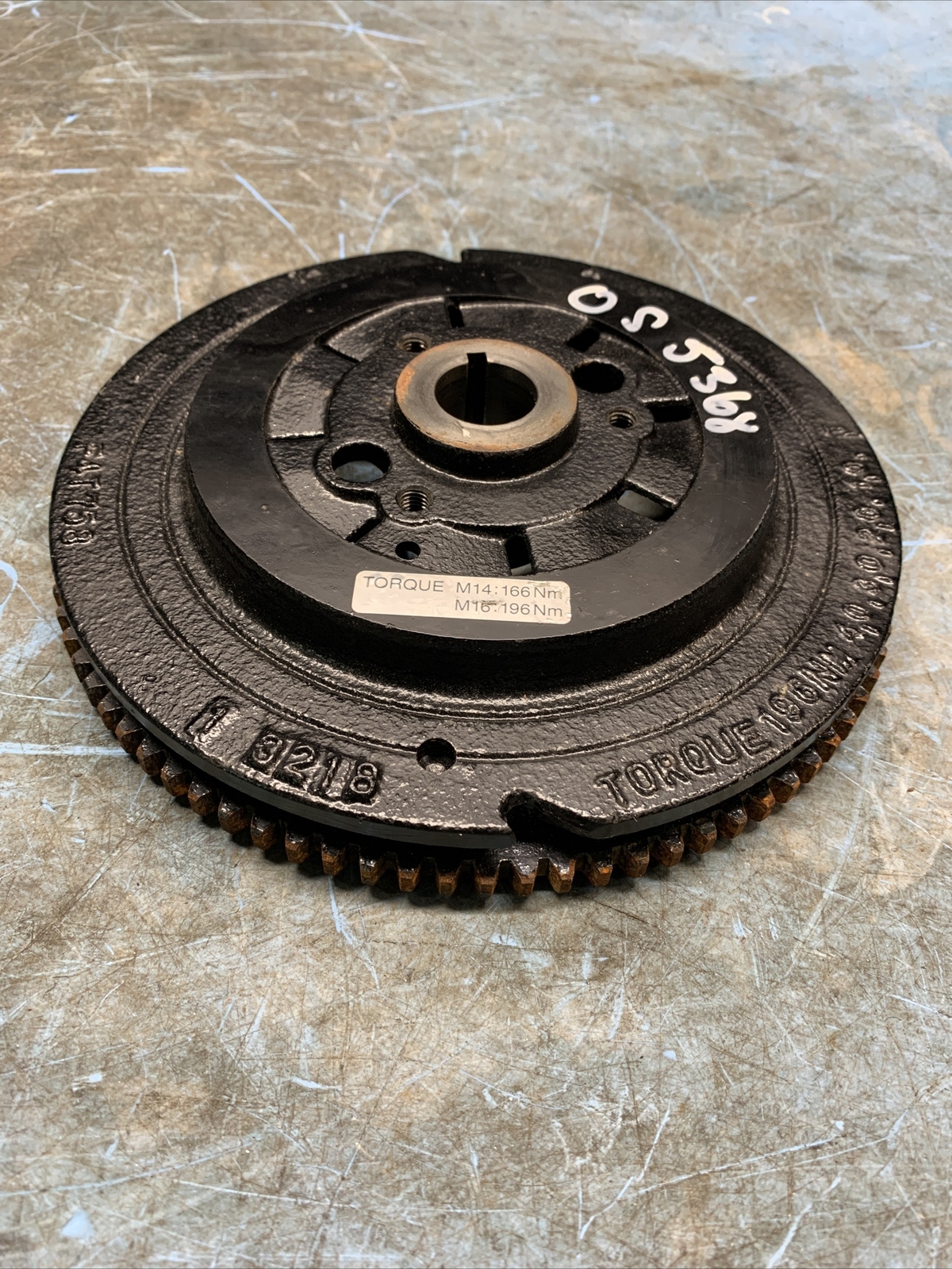 OS5368 SUZUKI MARINE DF40-50 FLYWHEEL ROTOR ASSY 32102-87J11, LOW HOURS ...