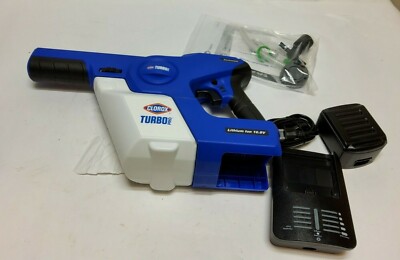 New Clorox Electrostatic Sprayer Turbo Pro Blue/Black 29561 | eBay