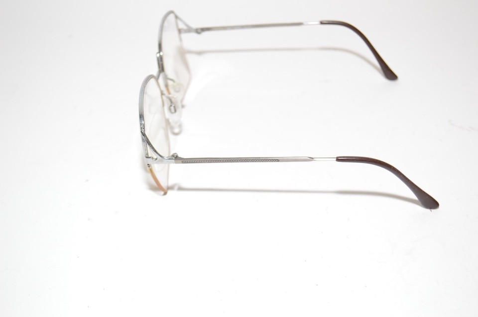 Vintage Perry Ellis Eyeglasses Frames PE-82 54[]18-140MM Gunmetal Semi ...