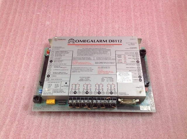 Radionics Omegalarm D8112 E1 Alarm Panel - ****refurbished*** | eBay
