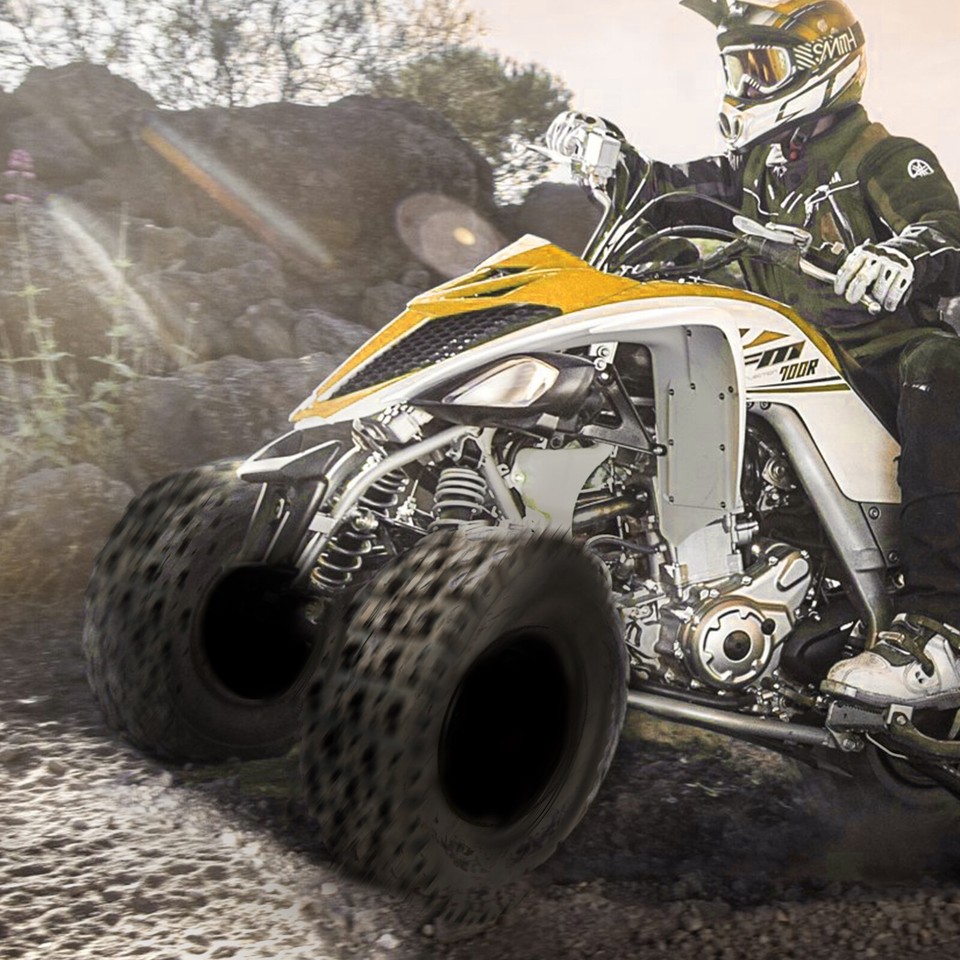 Pair of 2,20x10-10 20x10x10 Quad ATV All Terrain AT 4 Ply Rated Tires ...