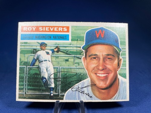 1956 Topps Baseball Card Roy Sievers #75 Washington Nationals | eBay