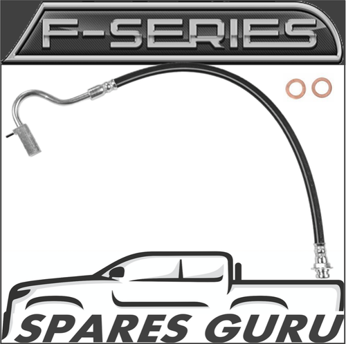Ford F250 F350 Front Hydraulic Brake Line Hose (fits LH or RH) 1975 ...