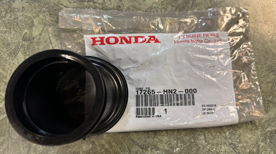 OEM Honda TRX500 Foreman Rubicon Air Intake Tube Air Box To Carb 17265 ...