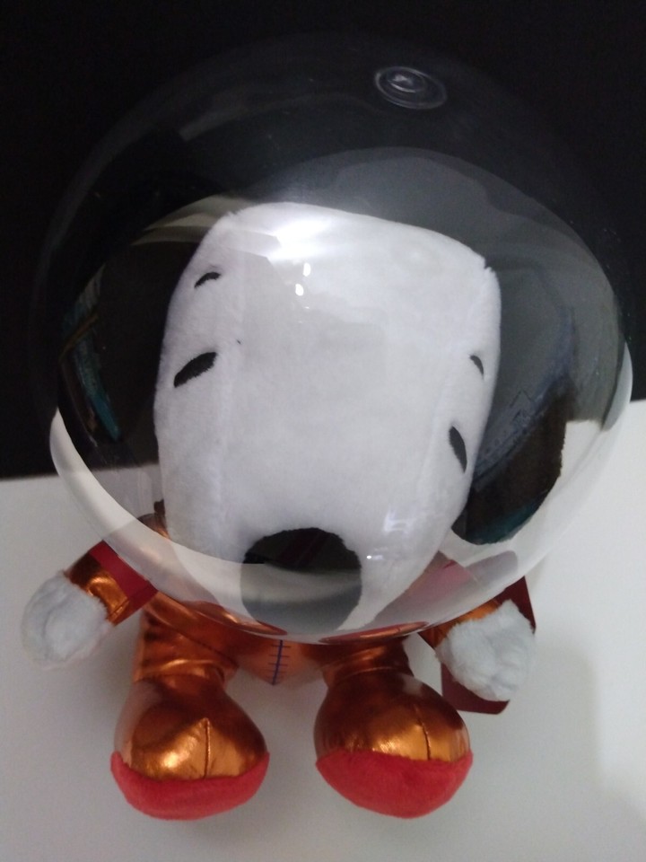 Hallmark Peanuts Snoopy NASA 50th Anniversary Astronaut 8" Plush w ...