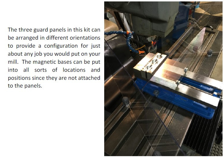 Splash Guard for Milling Machines, CNC or Manual Knee Mill | eBay