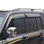 Window Visor Sun Rain Shade W/Chrome Trim For Mitsubishi Pajero V93 V97 ...