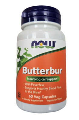 Now BUTTERBUR 60 Veg Capsules ^^ | eBay