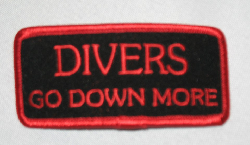 scuba patch diving equipment adult novelty fun gift snorkeling jacket ...