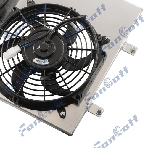 Aluminum Radiator Shroud+Fan For 1958-1974 AMC AMX Ambassador Gremlin ...