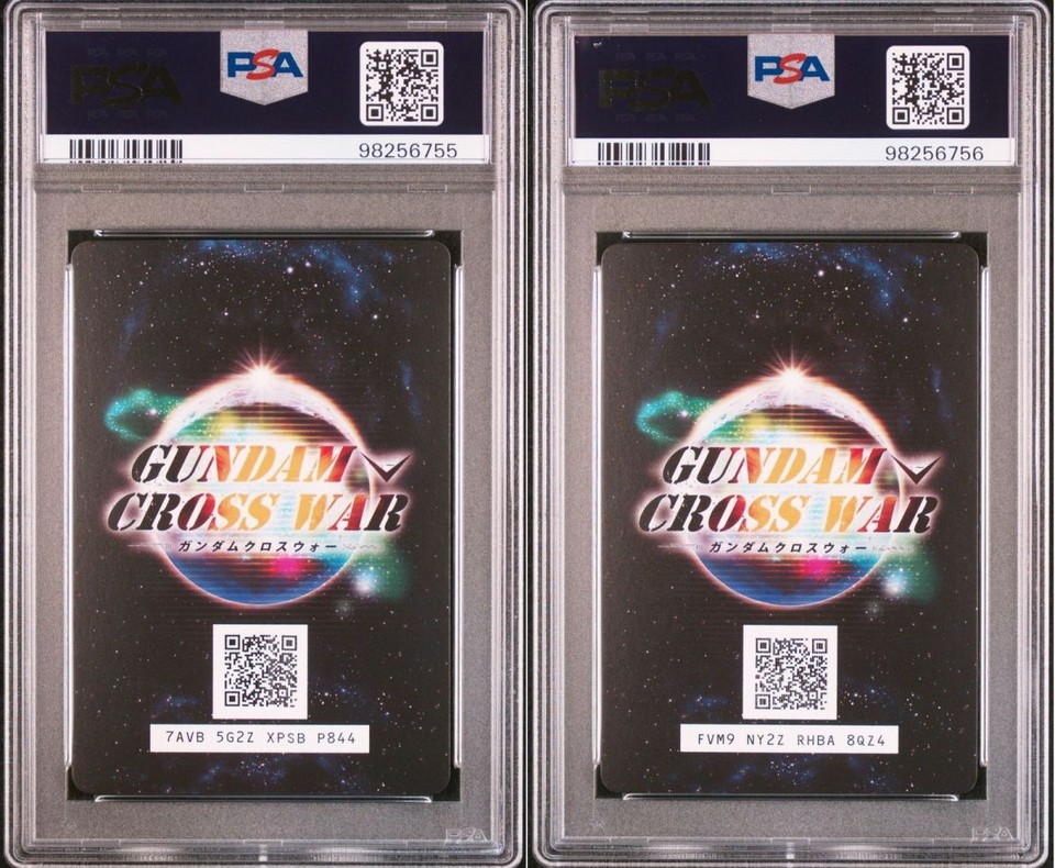 PSA10 SP02 030 044 Gundam Exia Graham Exclusive Union Flag Custom II ...