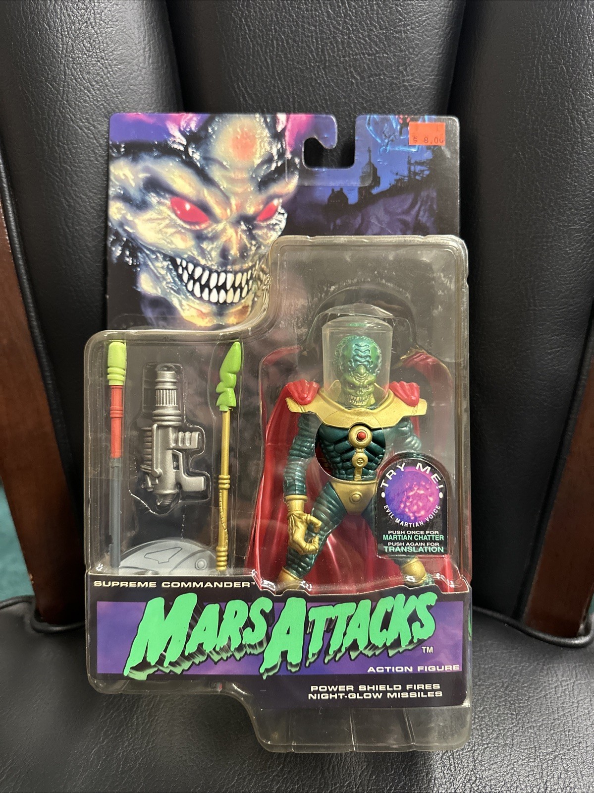 Mars Attacks! 6" Evil Martian Voice Supreme Commander Leader ...