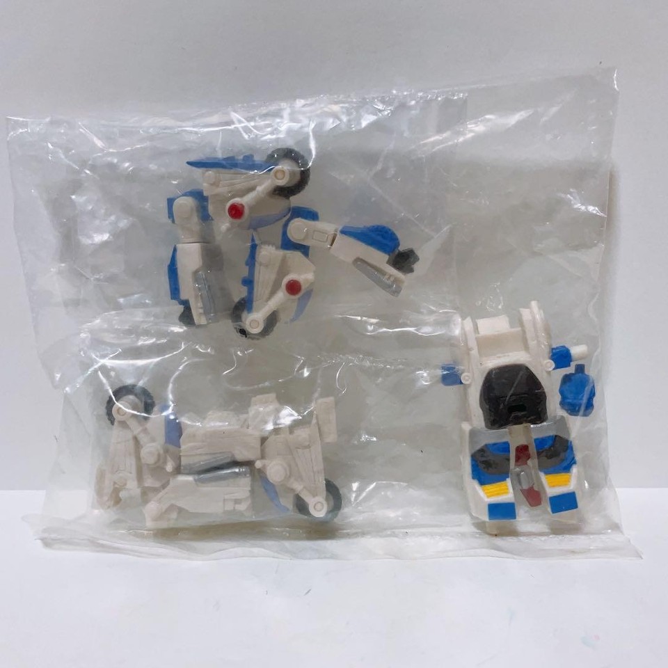 Hyper Police Robocon Rescue Robot Figure Aran Toy Machine Robo Used | eBay