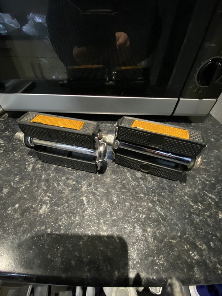 Vintage Raleigh Chopper Mk2 Grifter Original Block Pedals With ...