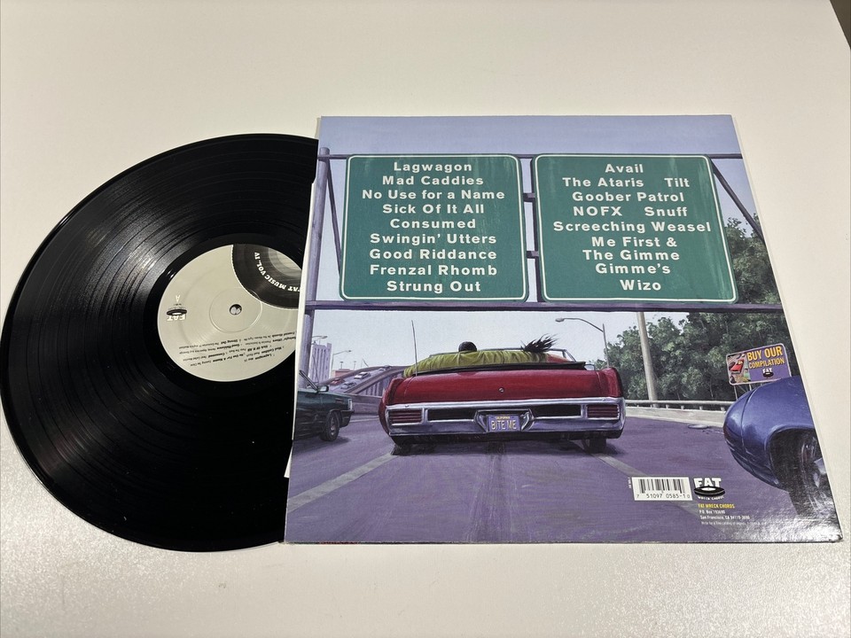 fat music volume 4 life in the fat lane vinyl LP comp 751097058510 | eBay