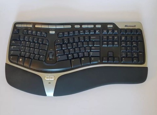 Microsoft Natural Wireless Ergonomic Keyboard 7000 No USB Dongle ...