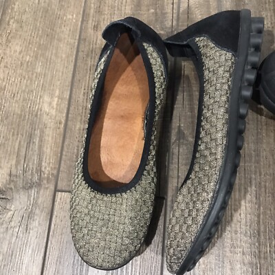 BERNIE MEV HAZEL BRONZE BALLET FLATS COMFORT SHOES US 7.5-8 | eBay