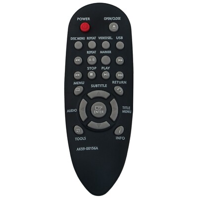 AK59-00156A Replace Remote Control Fit For Samsung DVD Player DVD-E360 ...