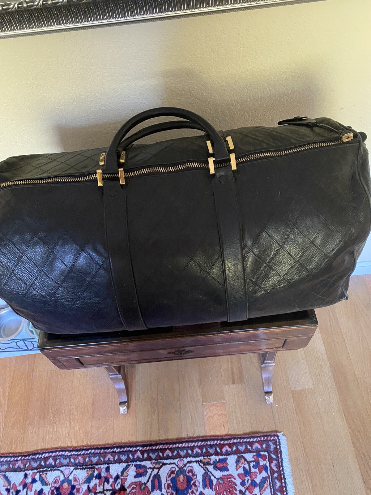 Vintage Chanel Weekender Bag | eBay