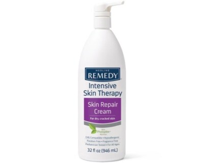 Medline Remedy Intensive Skin Therapy Skin Repair Cream, Cream, 32 oz ...