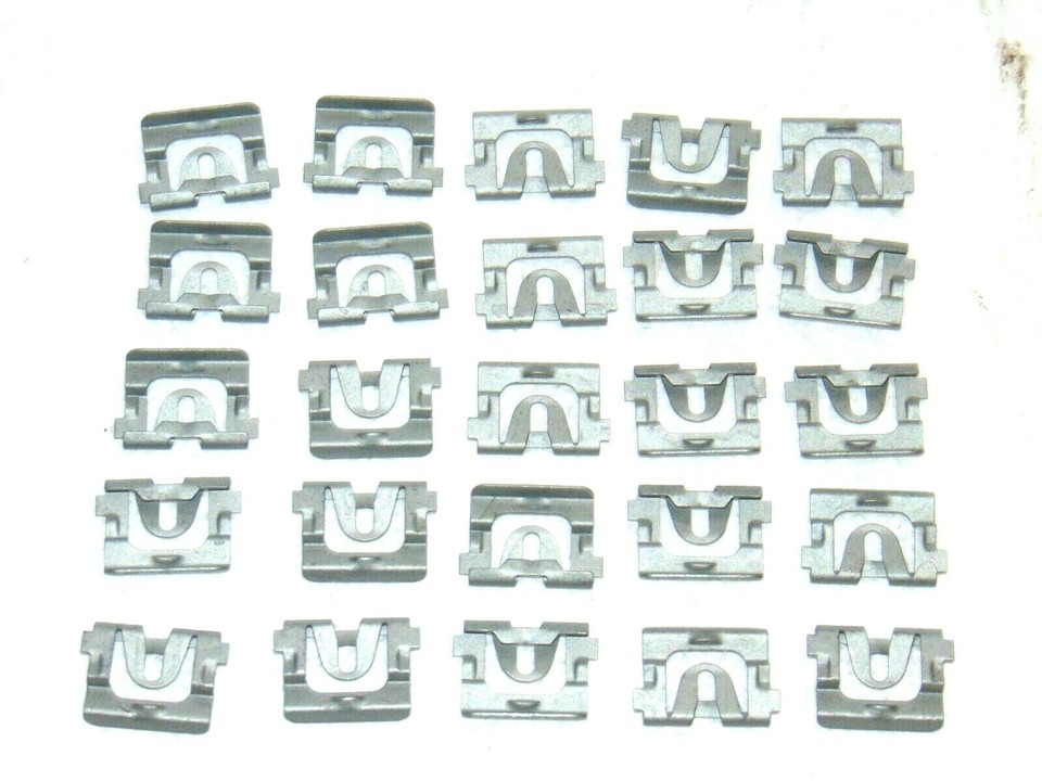 New 25 piece rear window trim clips set 70-74 F body Camaro Trans Am ...
